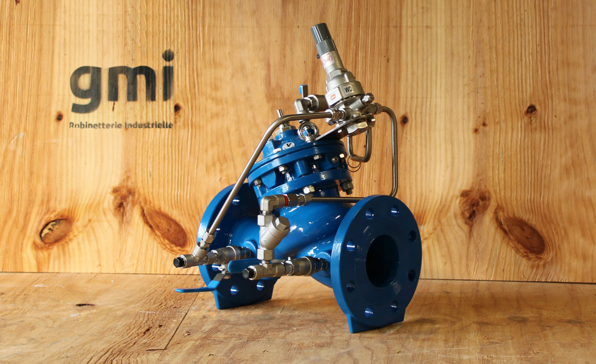 Un réducteur de pression en Fonte pour le traitement de l’eau | GMI ...