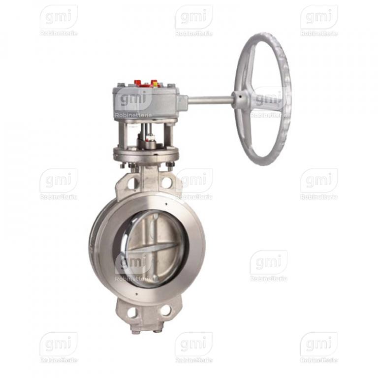 Vanne papillon Double excentration